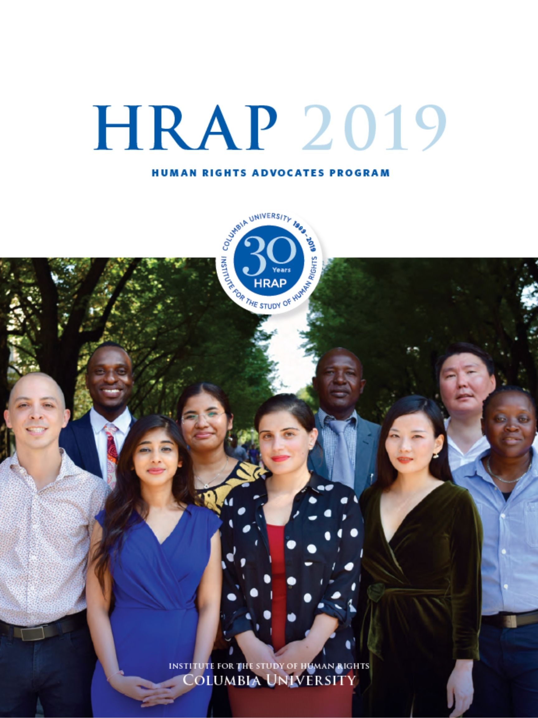 HRAP Annual Report 2019 | Institute for the Study of Human Rights
